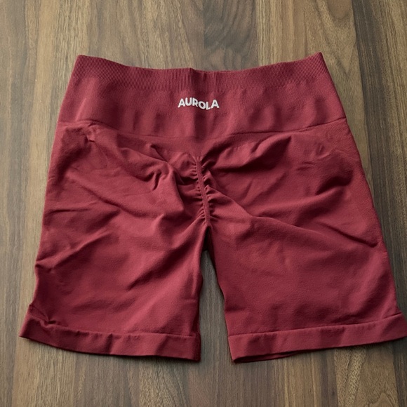 Aurola | Shorts | Aurola Womens Red Bike Shorts | Poshmark